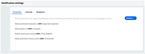 Settings In Pega Robot Manager Pega Academy