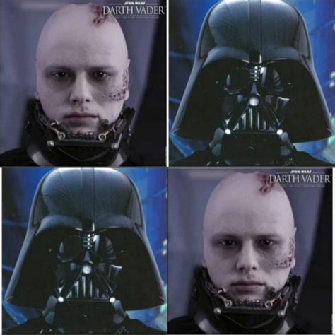 Darth Vader Facial Expressions