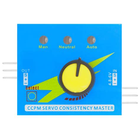 Digital Multi Servo Tester Esc Rc Consistency Ccpm Master Speed Control