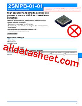 I2C SETUP Datasheet PDF Omron Electronics LLC