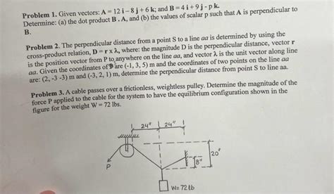 Solved Problem Given Vectors A I J K And Chegg Com