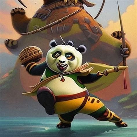Ai Art Generator Spongebob Kung Fu Panda
