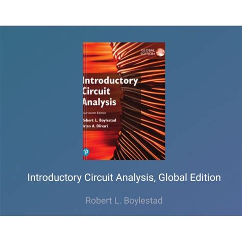 Jual Buku Introductory Circuit Analysis Global Edition By Robert Lboylestad Shopee Indonesia