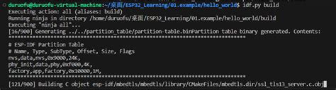 Idf开发入门 1esp32工程结构及构建 Duruofus 个人测试