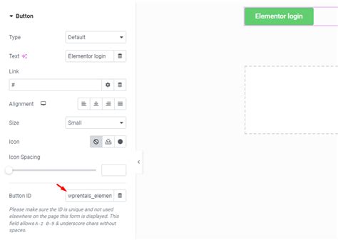 how to add login register modal in elementor buttons wp rentals help
