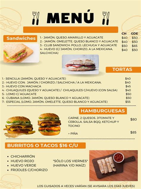 Menuu Pdf Cocina De Las Americas Cocina Latinoamericana