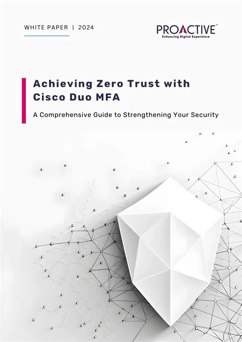Achieving Zero Trust With Cisco Duo Mfa