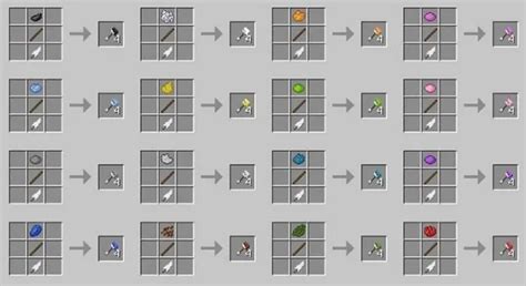 Minecraft How To Make A Arrow