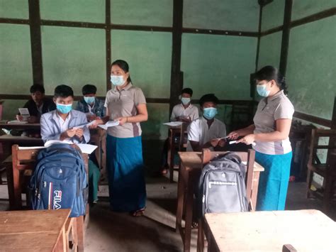 သဲကုန်းမြို့နယ်တွင် ၇၄ နှစ်မြောက် လွတ်လပ်ရေးနေ့ အထိမ်းအမှတ် သတင်းစကား လက်ကမ်း စာစောင်များဖြန့