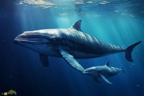 نهنگ آبی؛ صاحب بزرگترین آلت تناسلی در بین حیوانات که روزی ۱۶ تُن غذا می