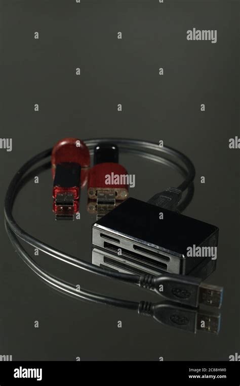 The USB Adapter Under The Type Multiport Stock Photo Alamy