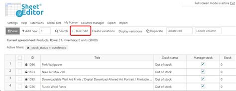 WooCommerce How To Bulk Enable Or Disable Backorders