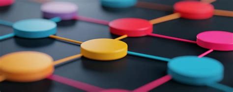 Strategic Business Plan Flowchart With Key Performance Indicators Premium AI Generated Image