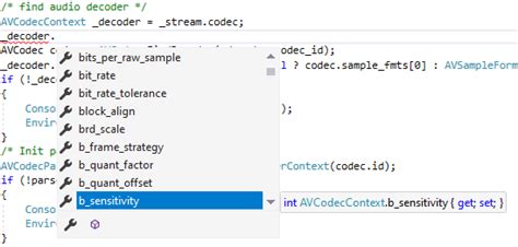 Net Wrapper Of Ffmpeg Libraries Codeproject