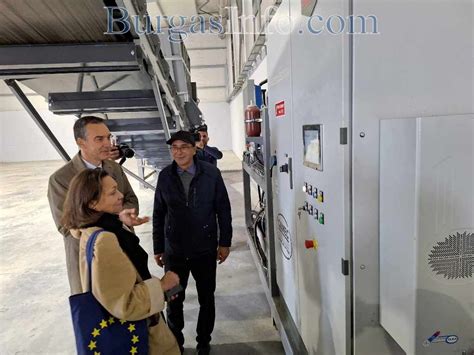 Бургас отново е пионер Кметът Николов откри анаеробна инсталация за преработка на разделно