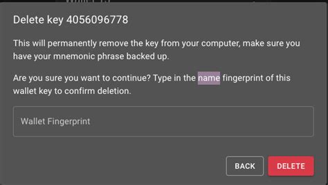 Gui Key Labeling Follow Up Fixes · Issue 1025 · Chia Networkchia