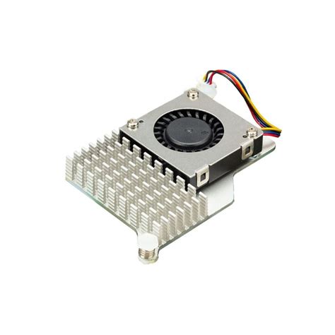 Official Raspberry Pi 5 Active Cooler Temperature Controlled Blower Fan Aluminium Heatsink For