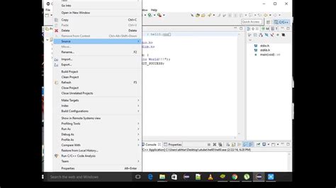 how to run multiple files in eclipse using eclipse c youtube