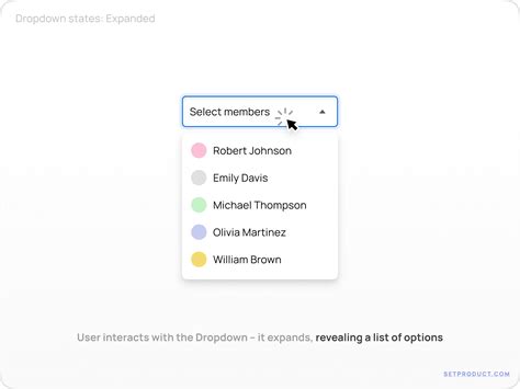 Dropdown Ui Elevate User Experience With Customizable Themes By Roman Kamushken For Setproduct