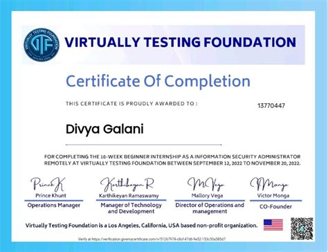Divya Galani On Linkedin Informationsecurity Vtfoundation Cybersecurity