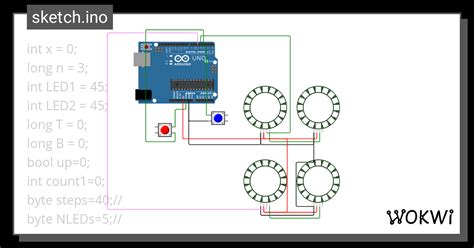 wokwi online esp32 stm32 arduino simulator