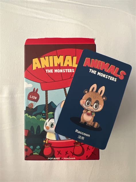 Animals The Monster Raccoon Hobbies And Toys Toys And Games On Carousell