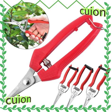 Cuion1413 1 ชิ้นต้นไม้ตัดแต่งกิ่งเฉือน มือ Pruner ทําสวนสวนกรรไกร Leaf Trimmer ตรง Florist