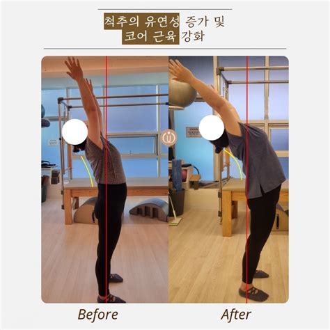 어스필라테스 허리 척추 유연성 증가 및 코어 근육 강화