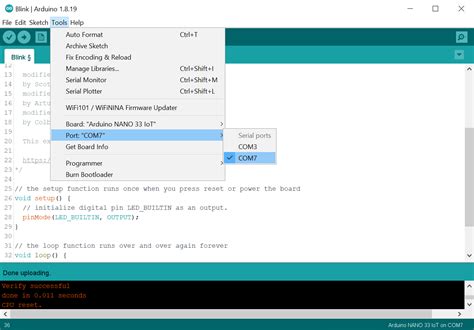 Arduino Nano 33 IoT COM53 R37 Faranux Electronics