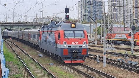 ЭП1М 776 с поездом №310С Воркута Адлер Youtube