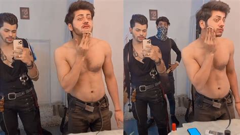 Rare Bts Video Leaked This Is What Siddharth And Abhishek Nigam Do During Makeup On The Sets Of