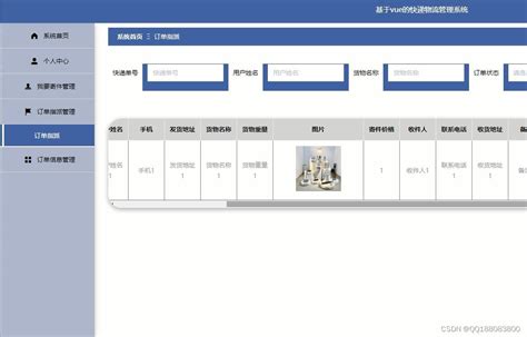 Java毕业设计springbootvue快递物流服务管理系统3s4ya Csdn博客