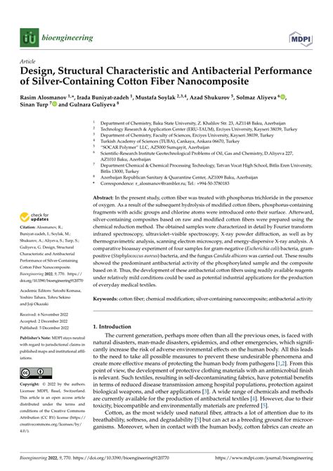 Pdf Design Structural Characteristic And Antibacterial Performance Of Silver Containing