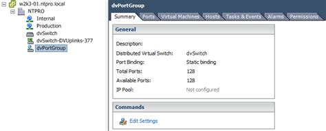 Using Vnetwork Distributed Switches And Dvport Groups Eric Sloof