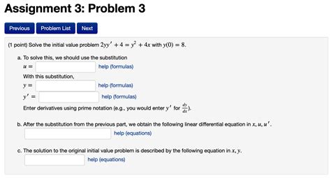 solved assignment 3 problem 3 previous problem list next 1