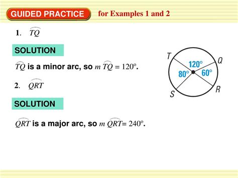 PPT Find Arc Measures PowerPoint Presentation Free Download ID