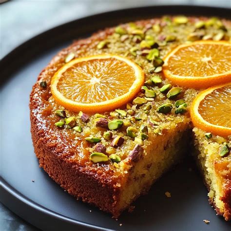 Flourless Orange Pistachio And Almond Cake