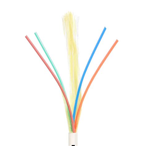 Distribution Cable Indoor Singlemode G652d Fiber Aramid Yarn Lsoh