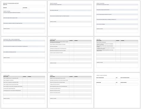 Free Project Post Mortem Templates Smartsheet