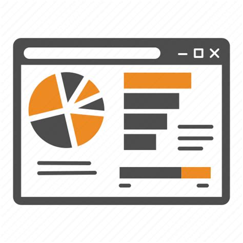 Analytics Browser Charts Dashboard Report Icon Download On Iconfinder