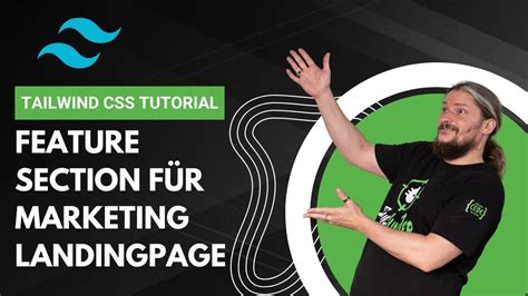 Part 8 Tailwind Css Tutorial Feature Section Für Marketing Landingpage Youtube
