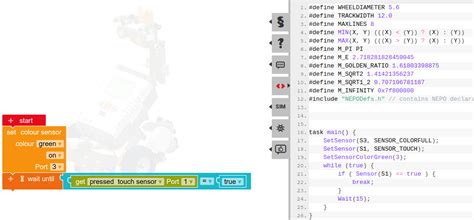 Nxt Color Sensor Led Does Not Show The Right Color · Issue 1384 · Openrobertaopenroberta Lab