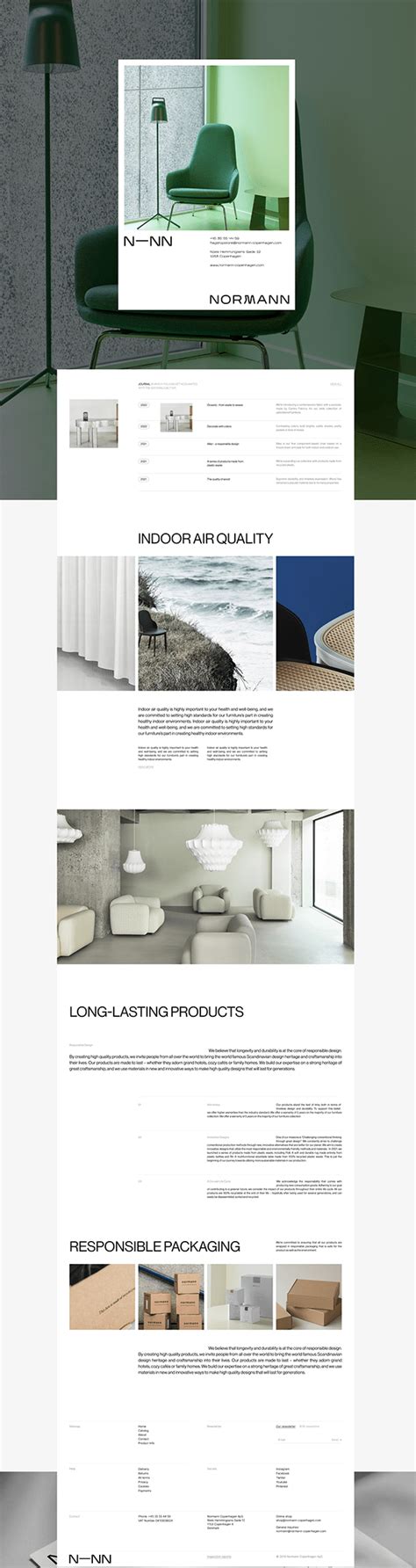 NORMANN — FURNITURE STORE on Behance
