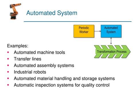 Ppt Industrial Automation Ie423 Computer Integrated Manufacturing
