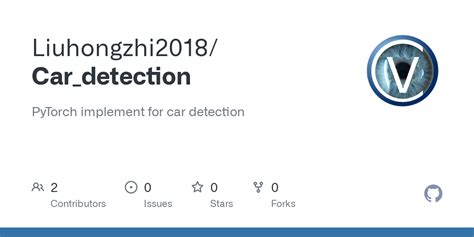 Github Liuhongzhi2018cardetection Pytorch Implement For Car Detection