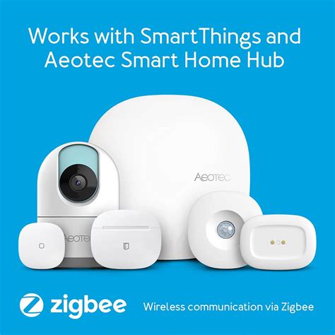 Aeotec Smartthings Button Zigbee Remote Control Works With Smart Hom