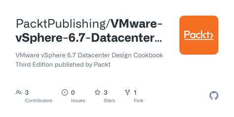 Github Packtpublishing Vmware Vsphere 6 7 Datacenter Design Cookbook Vmware Vsphere 6 7