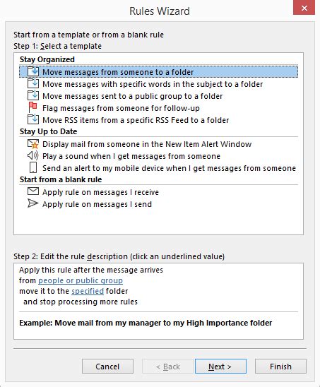 Fixing “outlook Rules Do Not Work” Issue