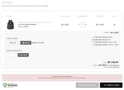 Inserir Mensagem De Aviso Na Página Do Carrinho Código Csshtml Comunidade Loja Integrada