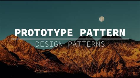 Java Design Patterns Prototype Pattern Explained With Code Design Patterns Youtube